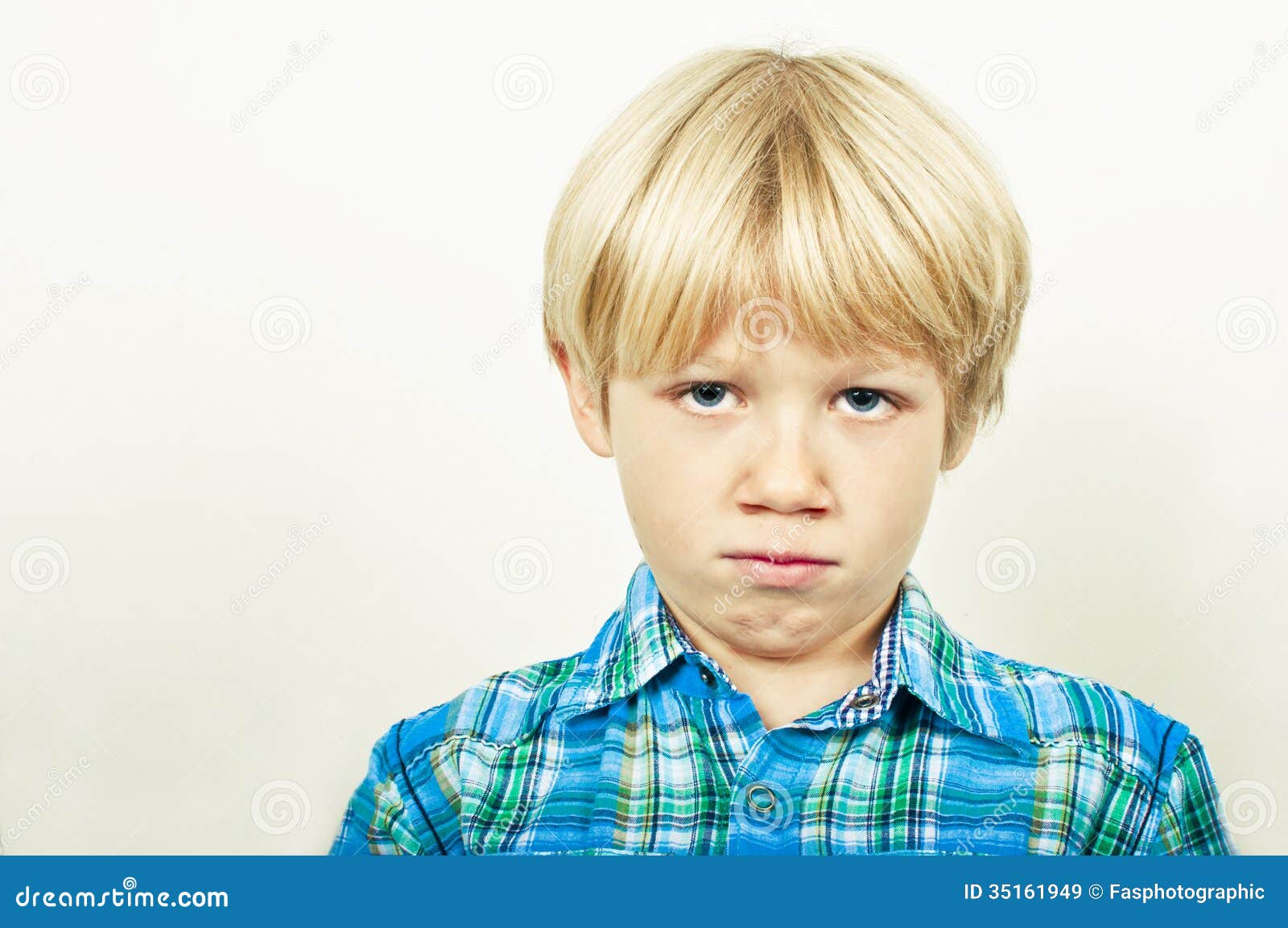 Sulking child stock image. Image of cross, scream, shouting - 35161949
