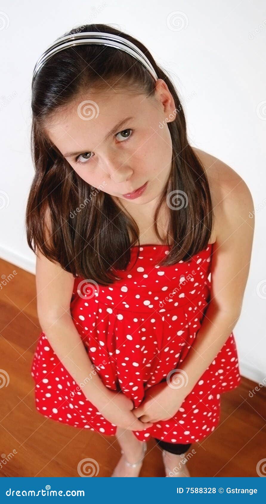 Sulky Girl stock photo. Image of caucasian, angry, defiant - 7588328