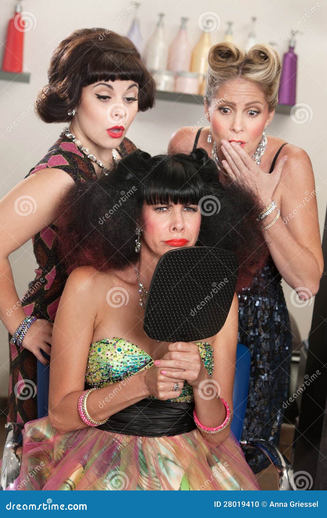 Embarrassed Pouting Young Woman Making A Grimace For Regret Royalty ... Embarrassed Pouting Young Woman Making A Grimace For Regret Royalty ...