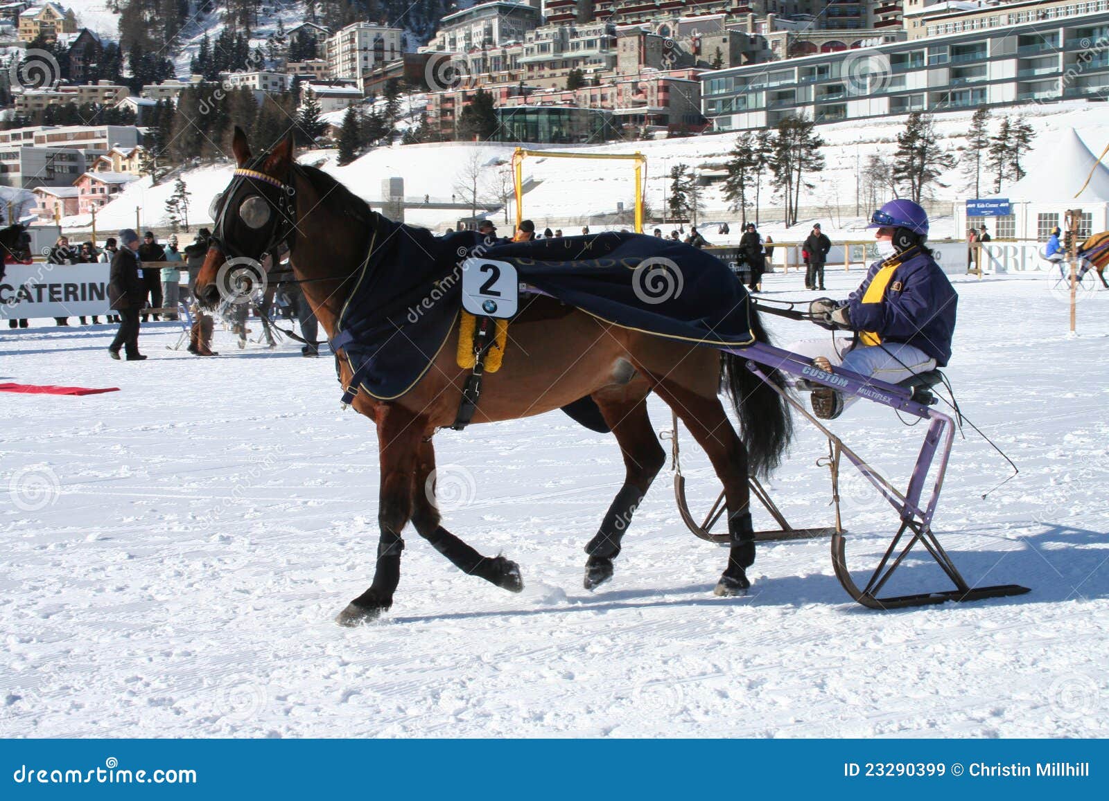 Sulky Race editorial stock image. Image of switzerland - 23290399