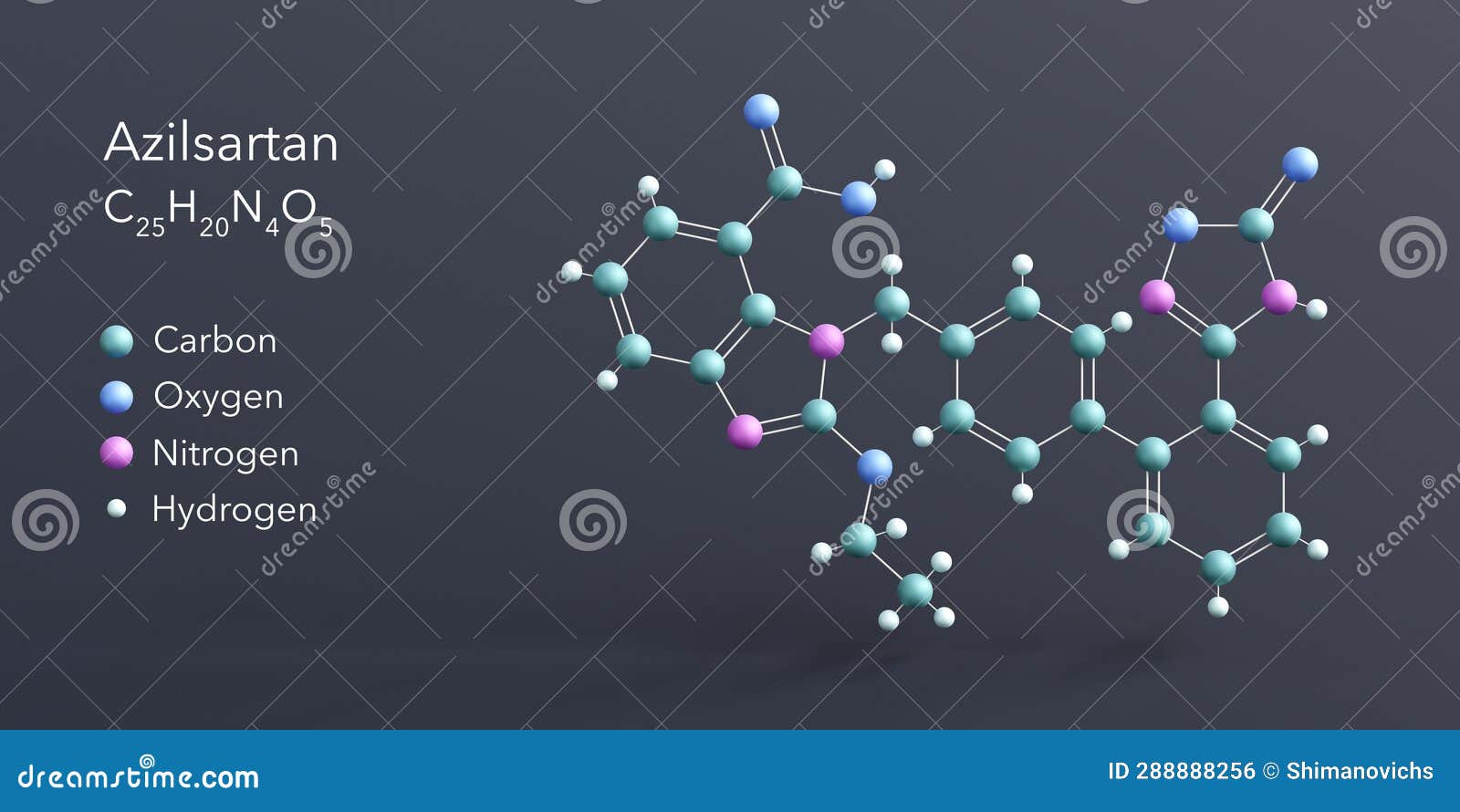 Sulopenem Molecule 3d Rendering, Flat Molecular Structure with Chemical ...