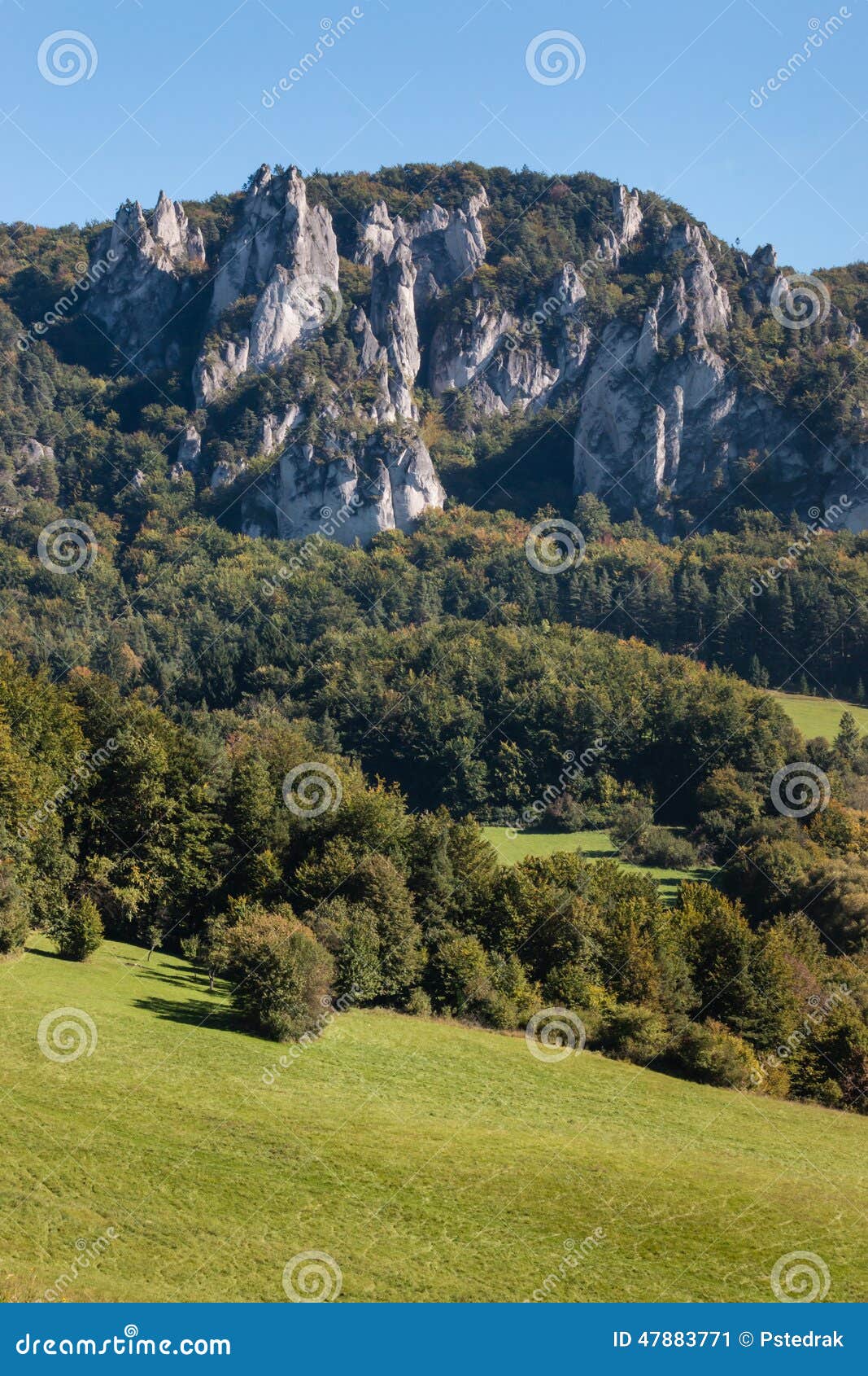 Sulov Mountains - Northern Slovakia Stock Image - Image of northern ...