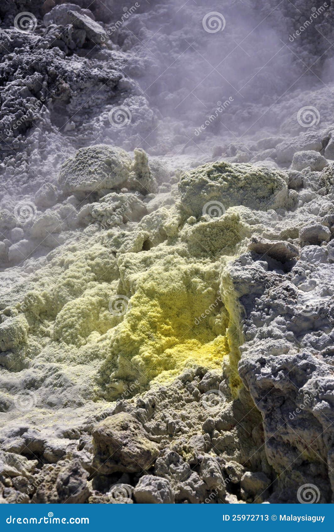 Sulphur stock image. Image of north, lava, burning, indonesia - 25972713