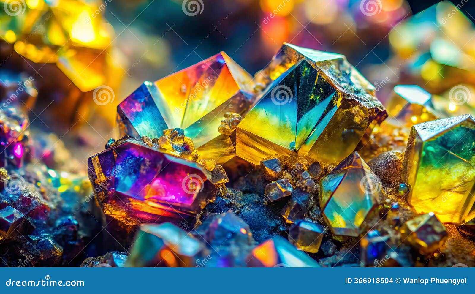 Sulphur Crystal Structures Under Polarized Light Microscopy A Detailed ...