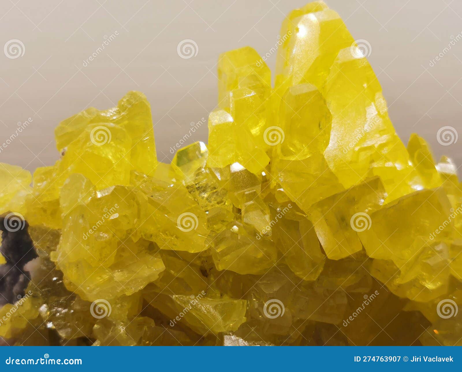 Sulphur mineral texture stock image. Image of grained - 274763907
