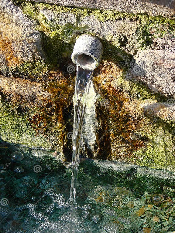 Sulphur water spring stock photo. Image of bubbles, transparent - 5152898
