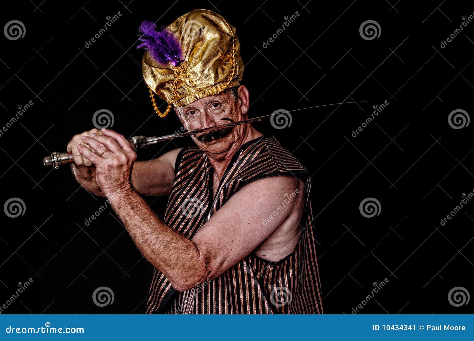 The Sultan stock image. Image of blade, attire, male - 10434341