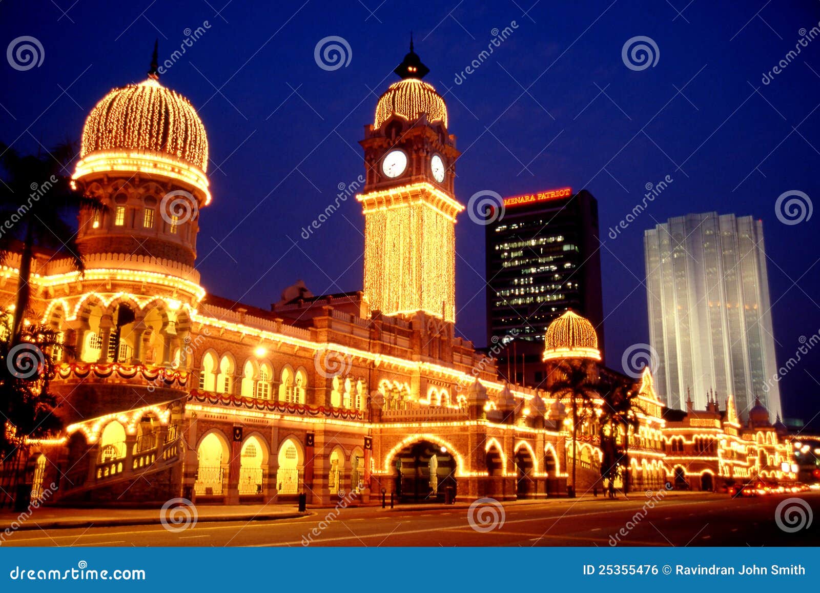 Sultan Abdul Samad Building Editorial Photo - Image of abdul, clock ...