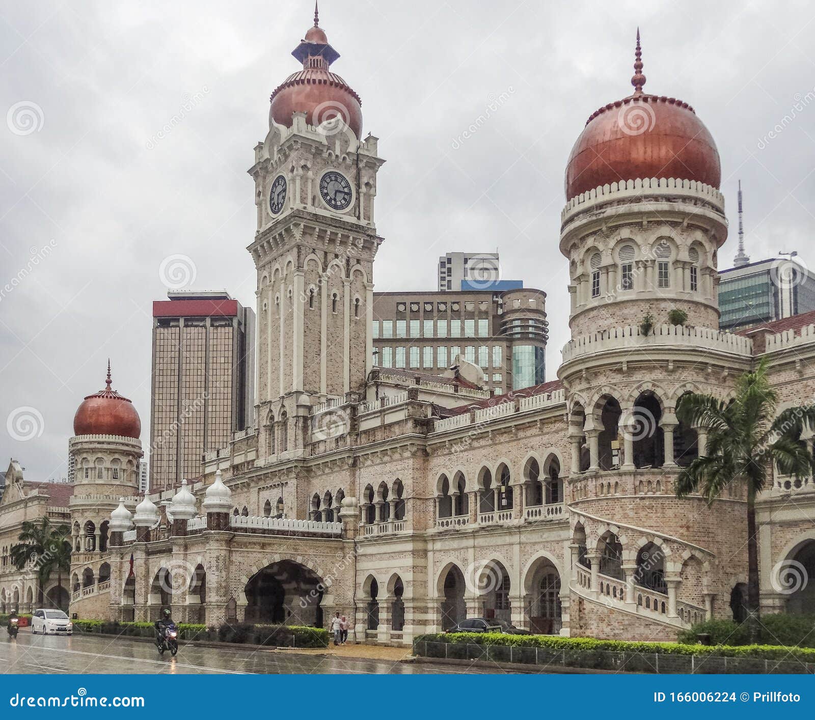 Sultan Abdul Samad Building Stock Photo - Image of facade, lumpur ...