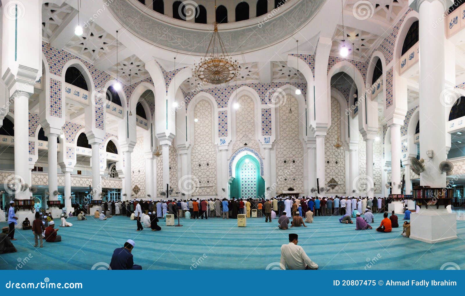 Sultan Ahmad I Mosque, Kuantan, Pahang Editorial Image - Image of ...
