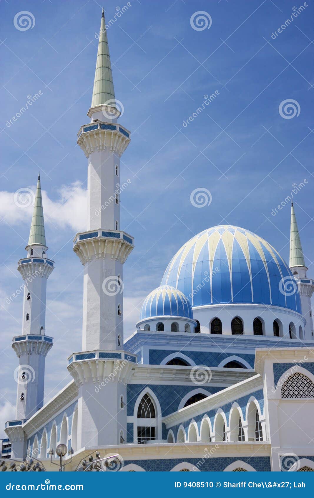 Sultan Ahmad I Mosque, Malaysia Stock Photo - Image of islam, muslim ...