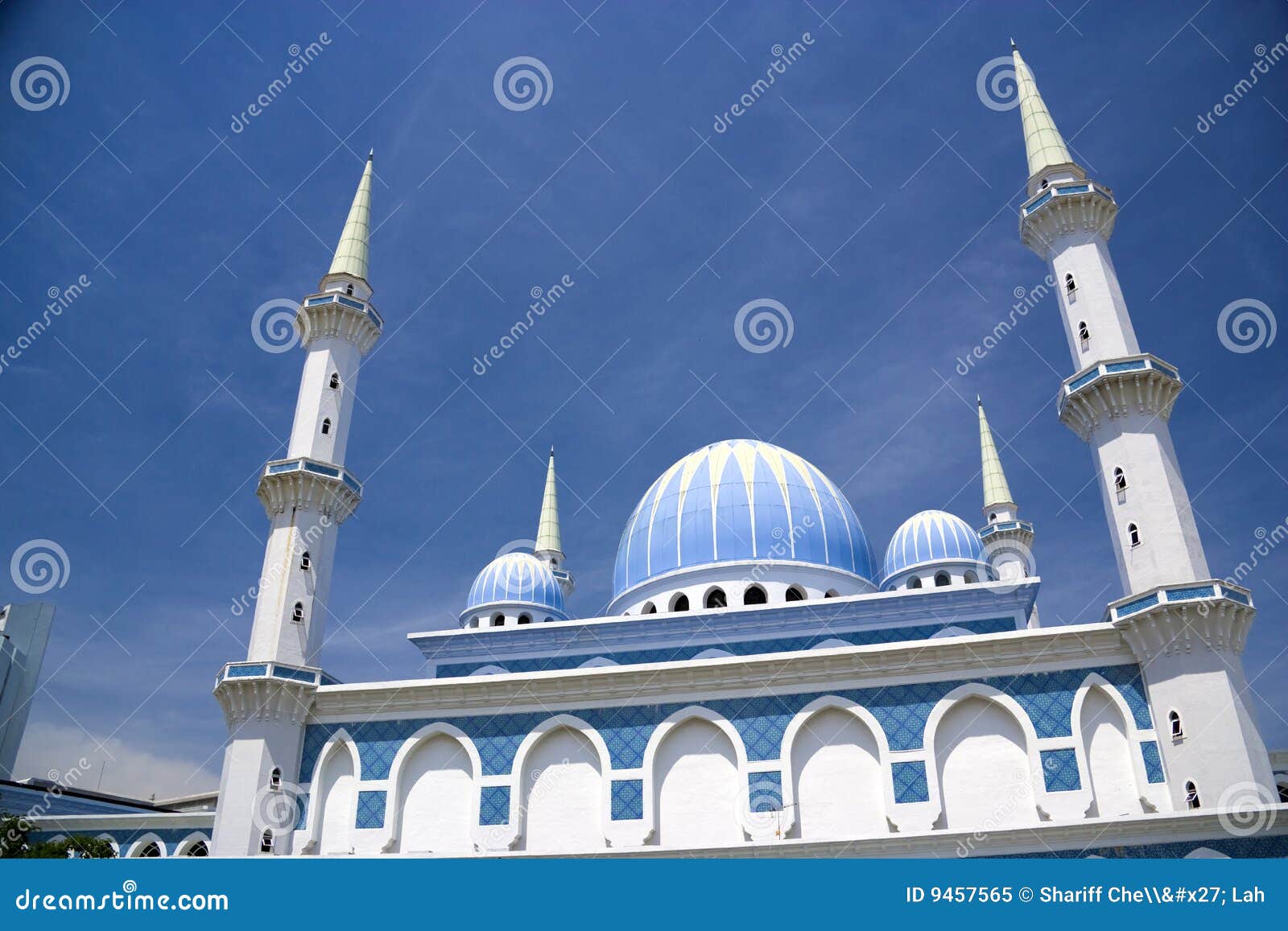 Sultan Ahmad I Mosque, Malaysia Stock Image - Image of kuantan, islam ...
