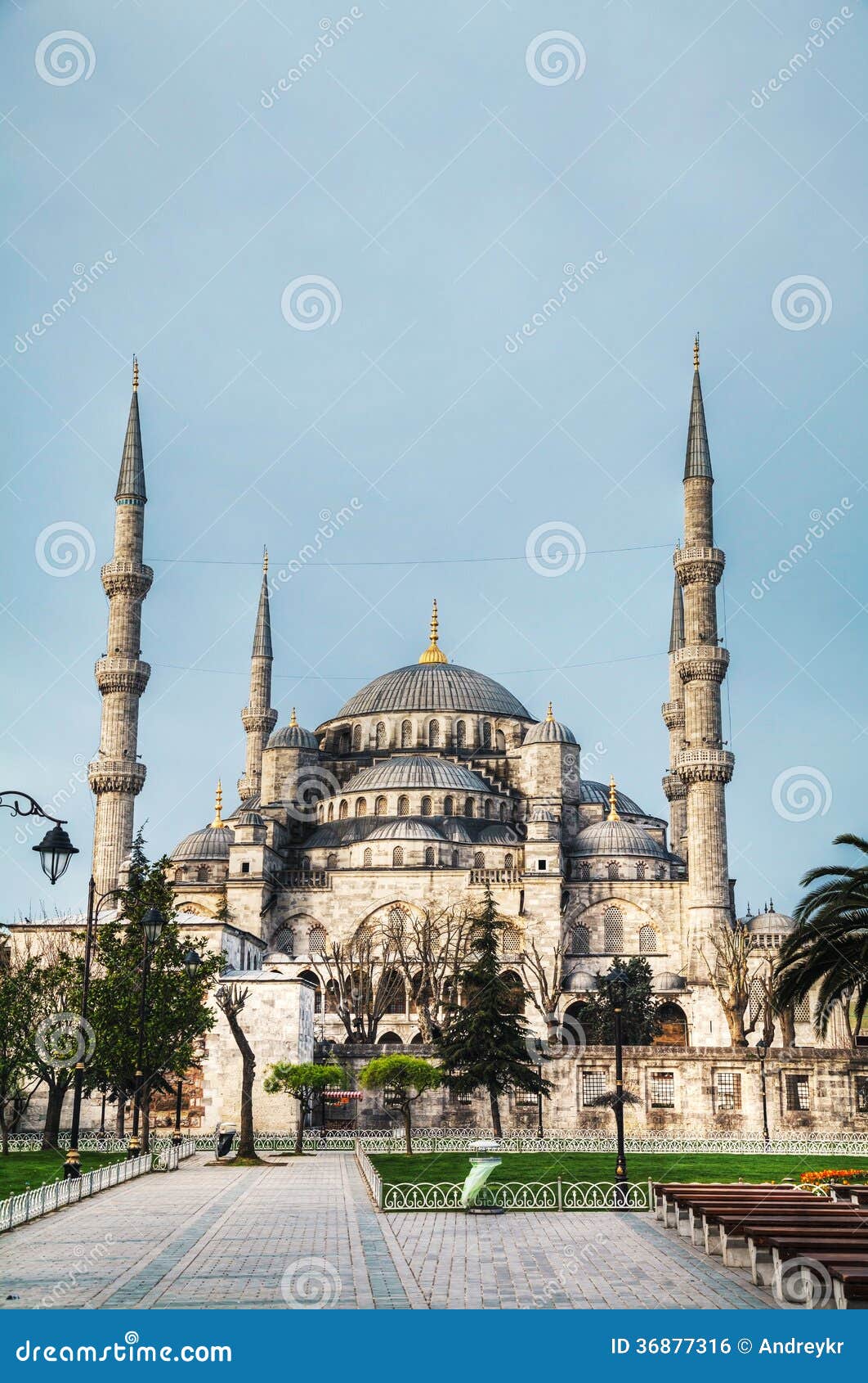 Sultan Ahmed Mosque (Blue Mosque) in Istanbul Stock Photo - Image of ...