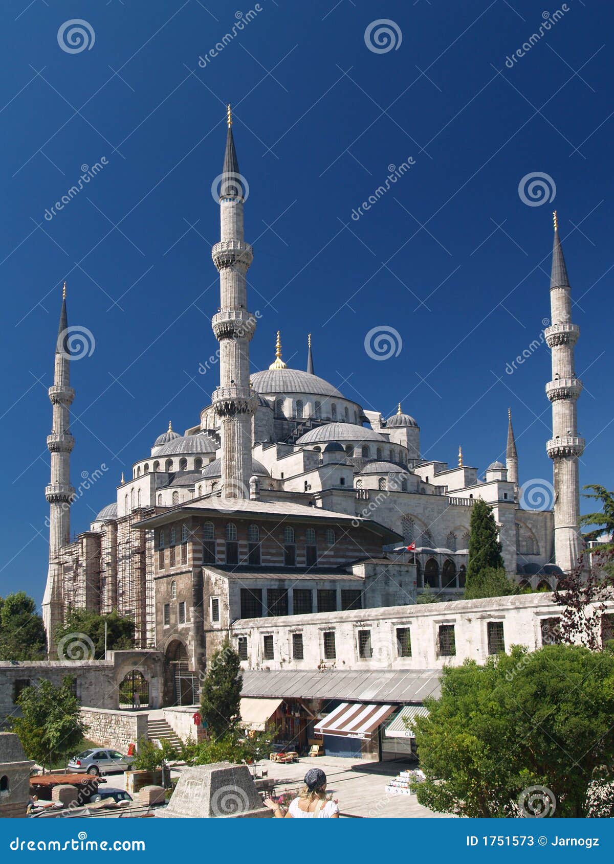 Sultan Ahmet Camii. Most Famous As Blue Mosque Stock Image - Image of ...
