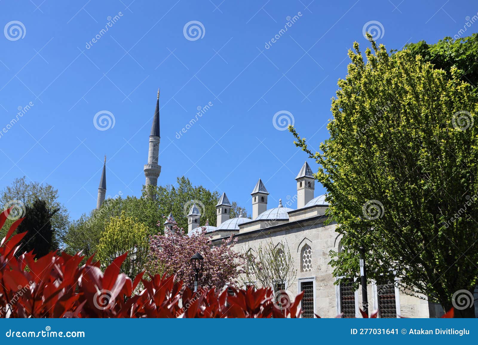 Sultan Ahmet Tomb in Sultan Ahmet Square Stock Image - Image of culture ...