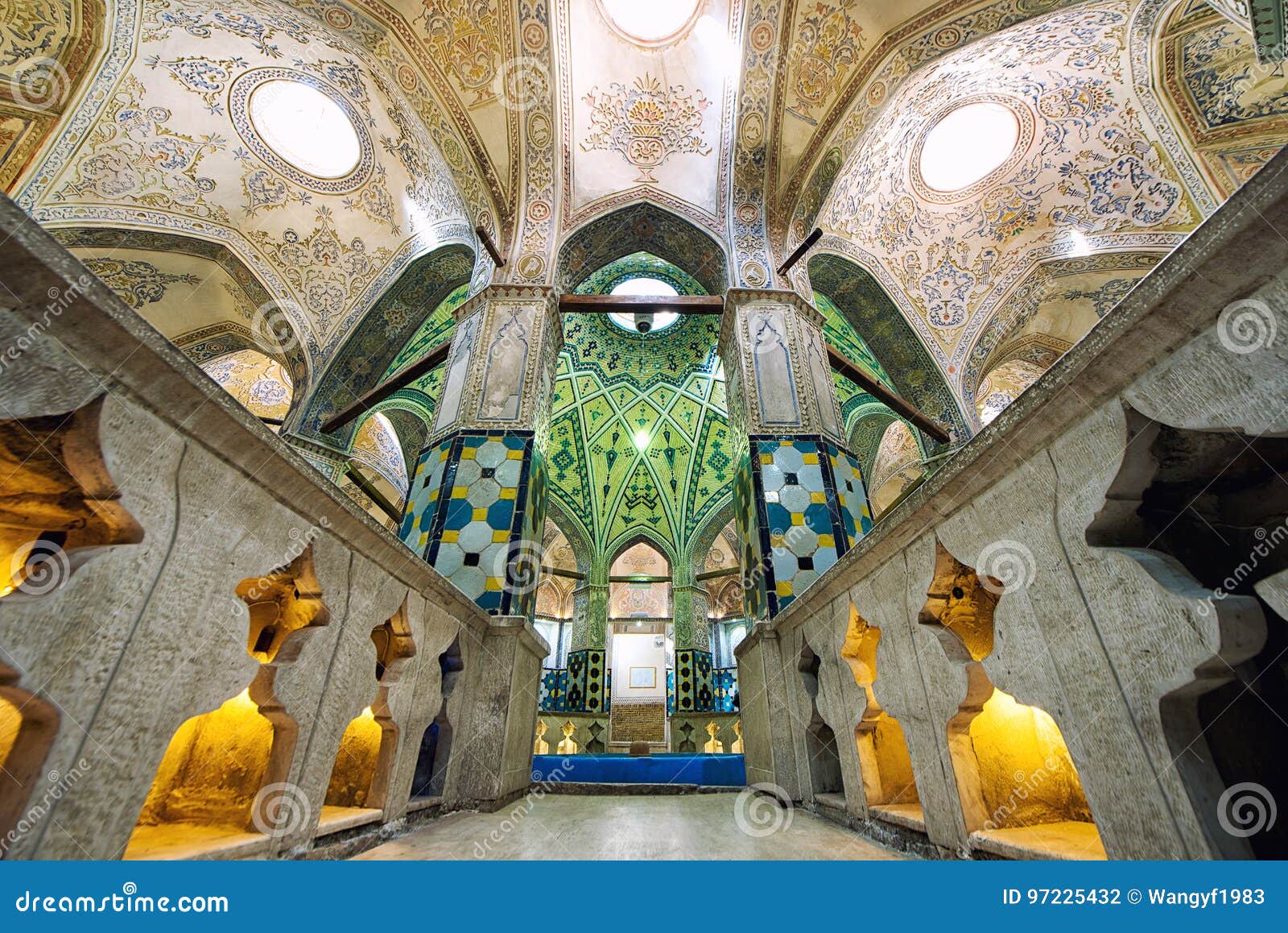 KASHAN, IRAN - AUGUST 13, 2016: Billboards Showing Propaganda For The ...