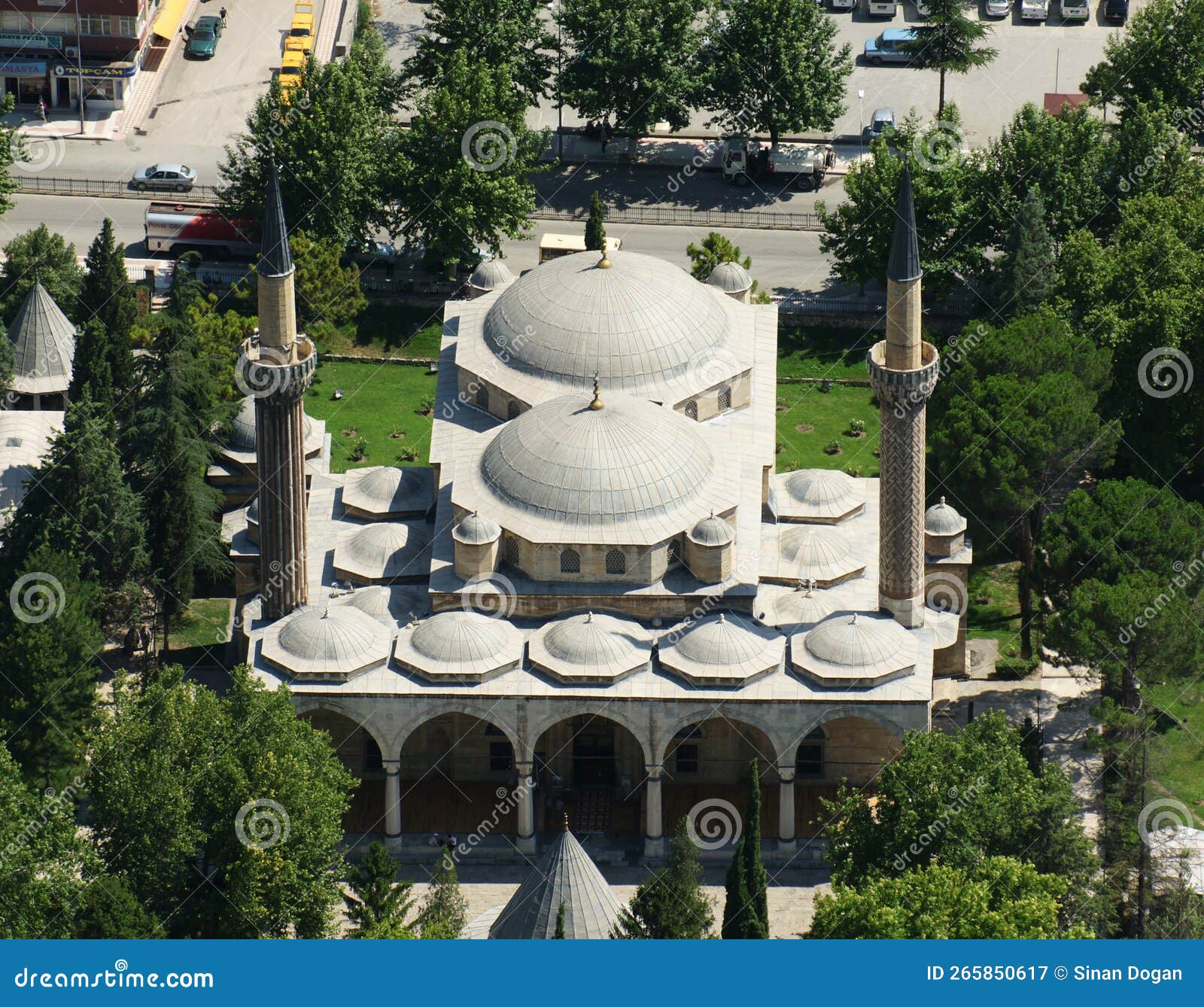 Sultan Beyazit Mosque and Complex - Amasya TURKEY Stock Image - Image ...