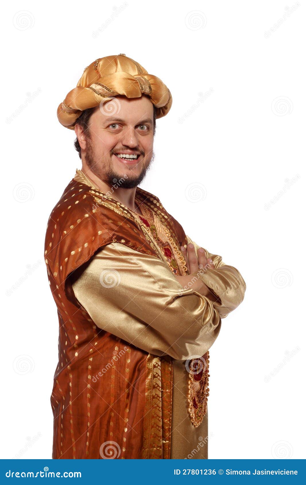 Sultan, carnival costume stock photo. Image of friendly - 27801236