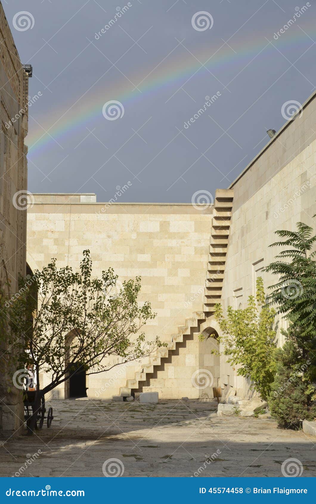 Sultan Han Caravanserai stock photo. Image of silk, wall - 45574458