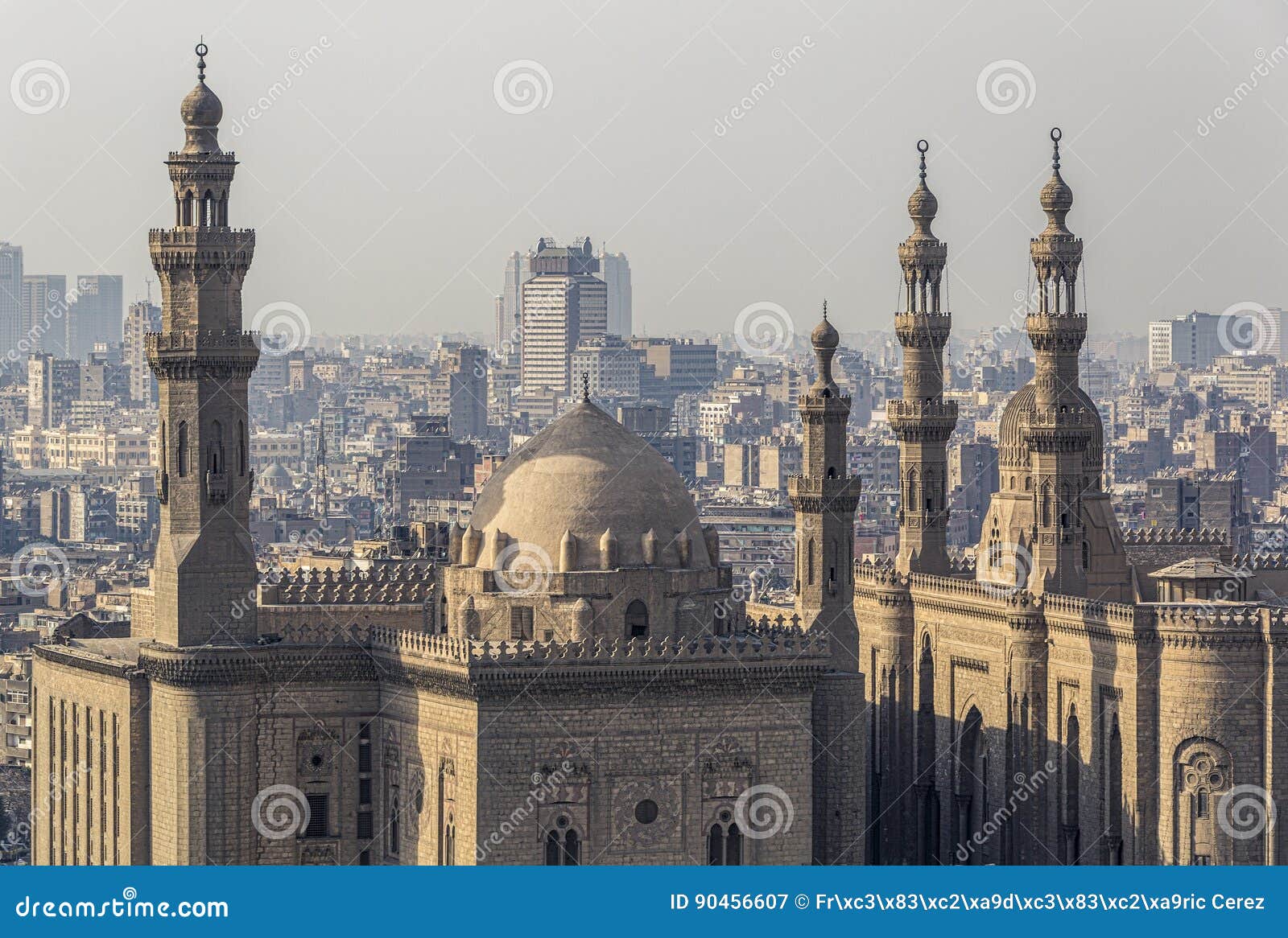 Sultan Hassan Mosque in Cairo Stock Image - Image of touristic ...