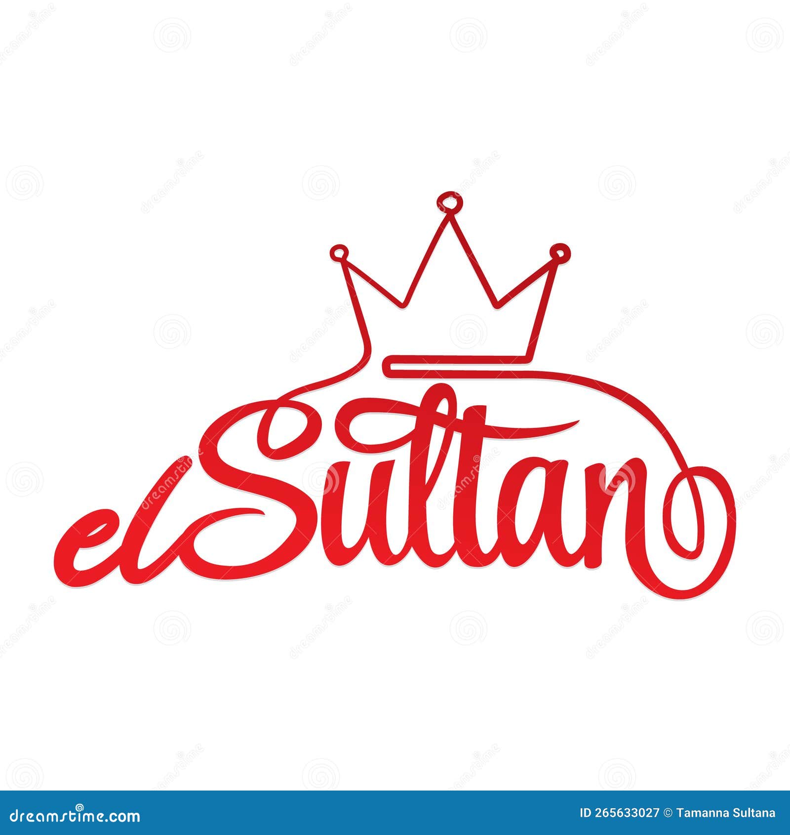 Sultan logo stock vector. Illustration of line, drawing - 265633027