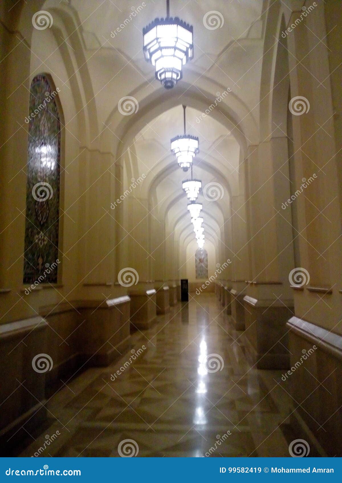 Sultan Qaboos Mosque Sohar stock image. Image of qaboos - 99582419