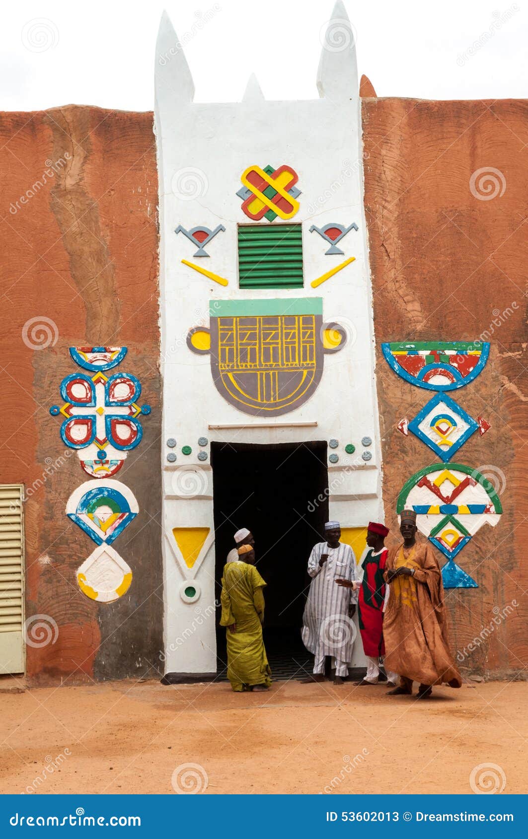 SultanÂ´s Palace in Zinder, Niger Editorial Stock Photo - Image of ...