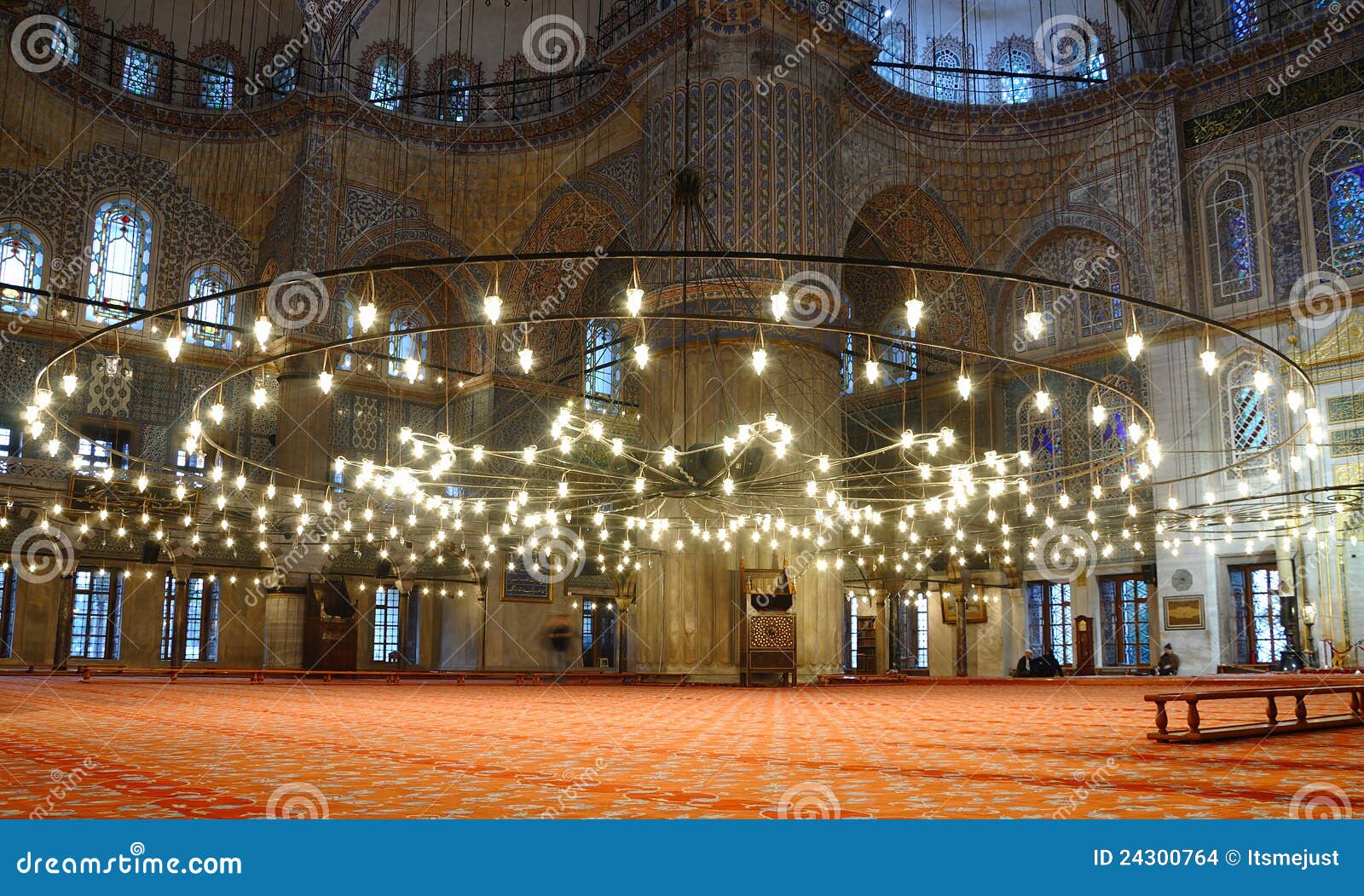Sultanahmet Mosque (Blue Mosque). Stock Photo - Image of imperial ...