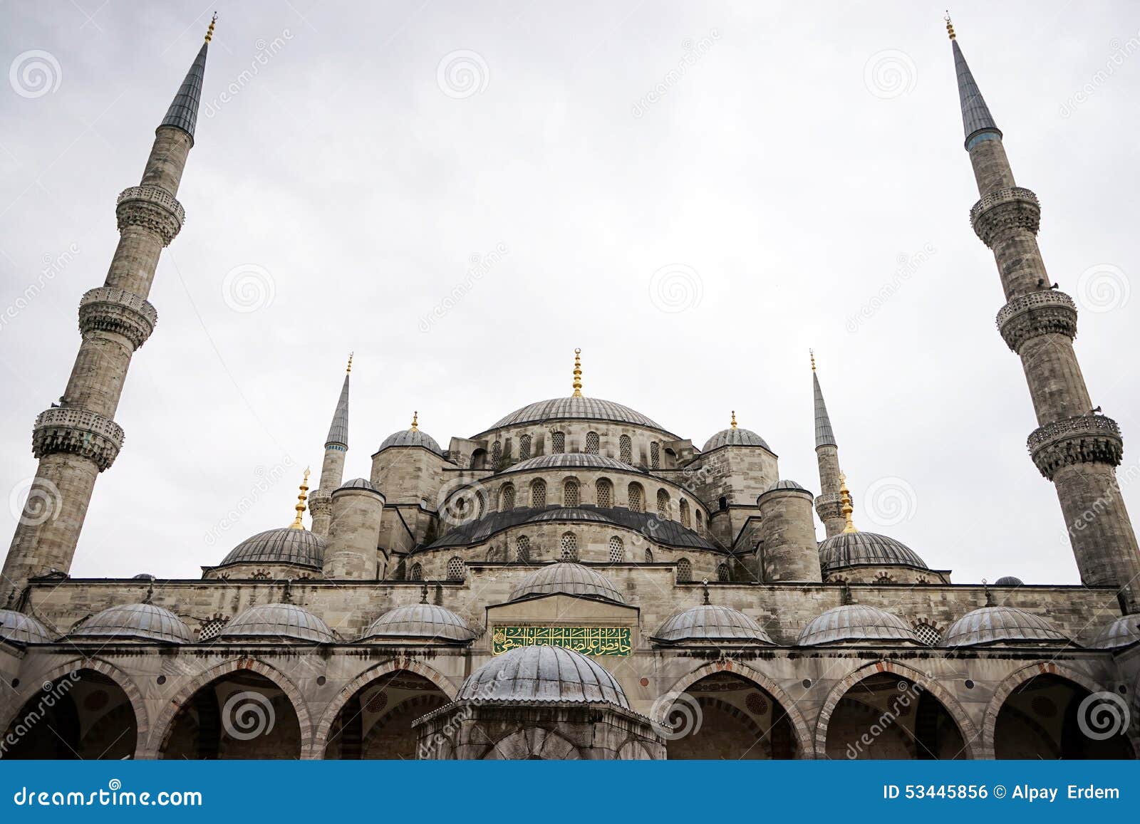 Sultanahmet Mosque Or The Blue Mosque In Istanbul, One Of The Most ...