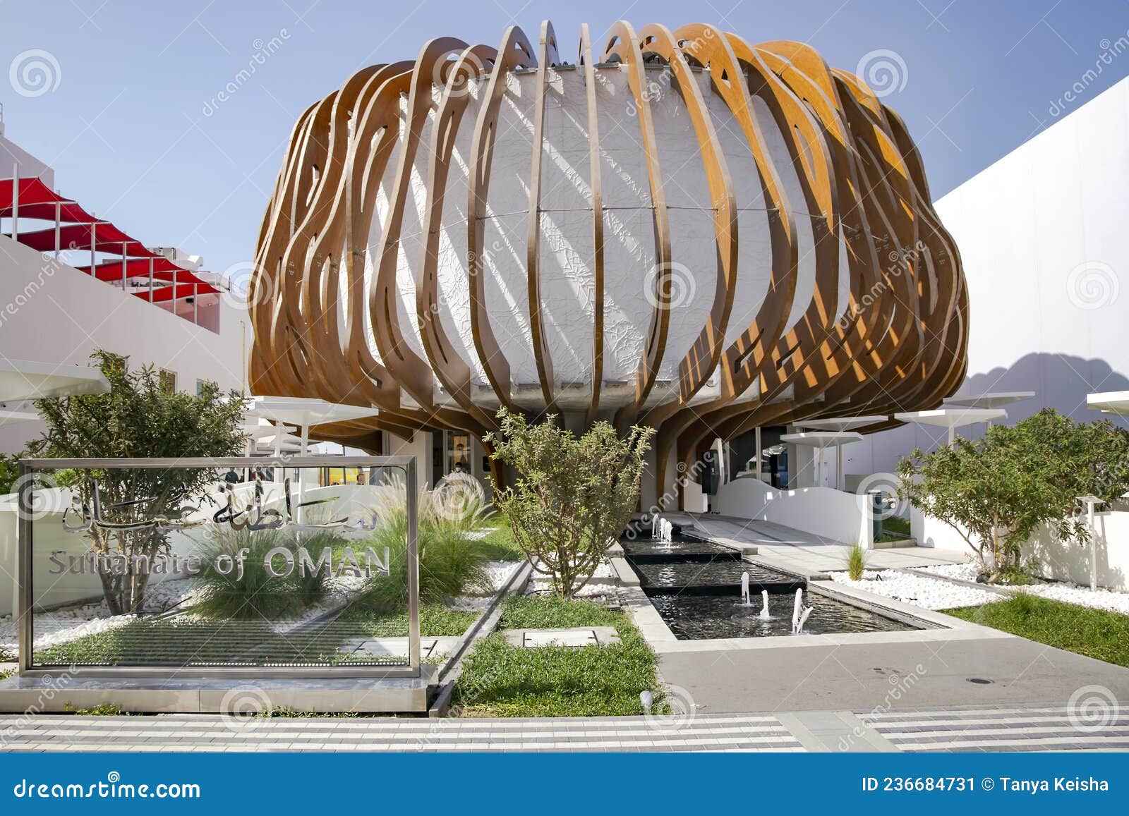 The Sultanate of Oman Pavilion at the Expo 2020 Dubai Editorial Photo ...