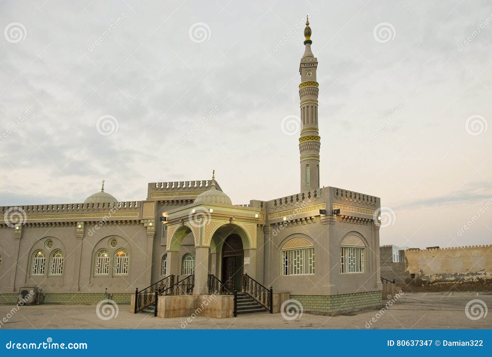 Sultanate of Oman Traditional Architecture Stock Image - Image of ...