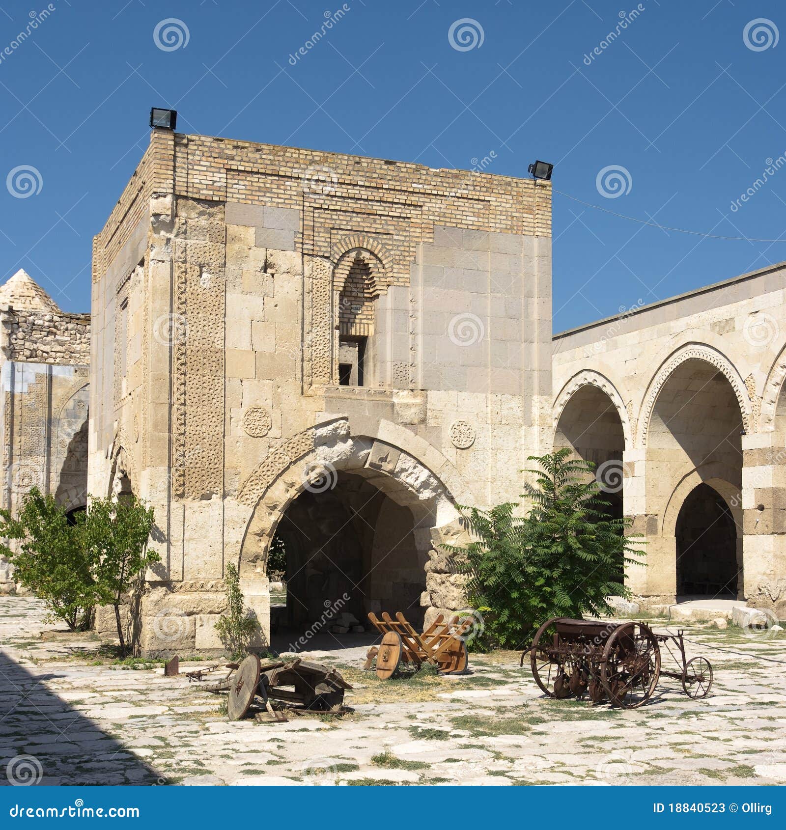 Sultanhani Caravansary, Turkey Stock Image - Image of antique, gateway ...
