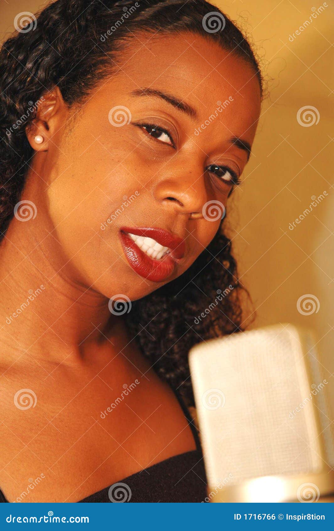 Sultry singer II stock photo. Image of vocalist, beautiful - 1716766