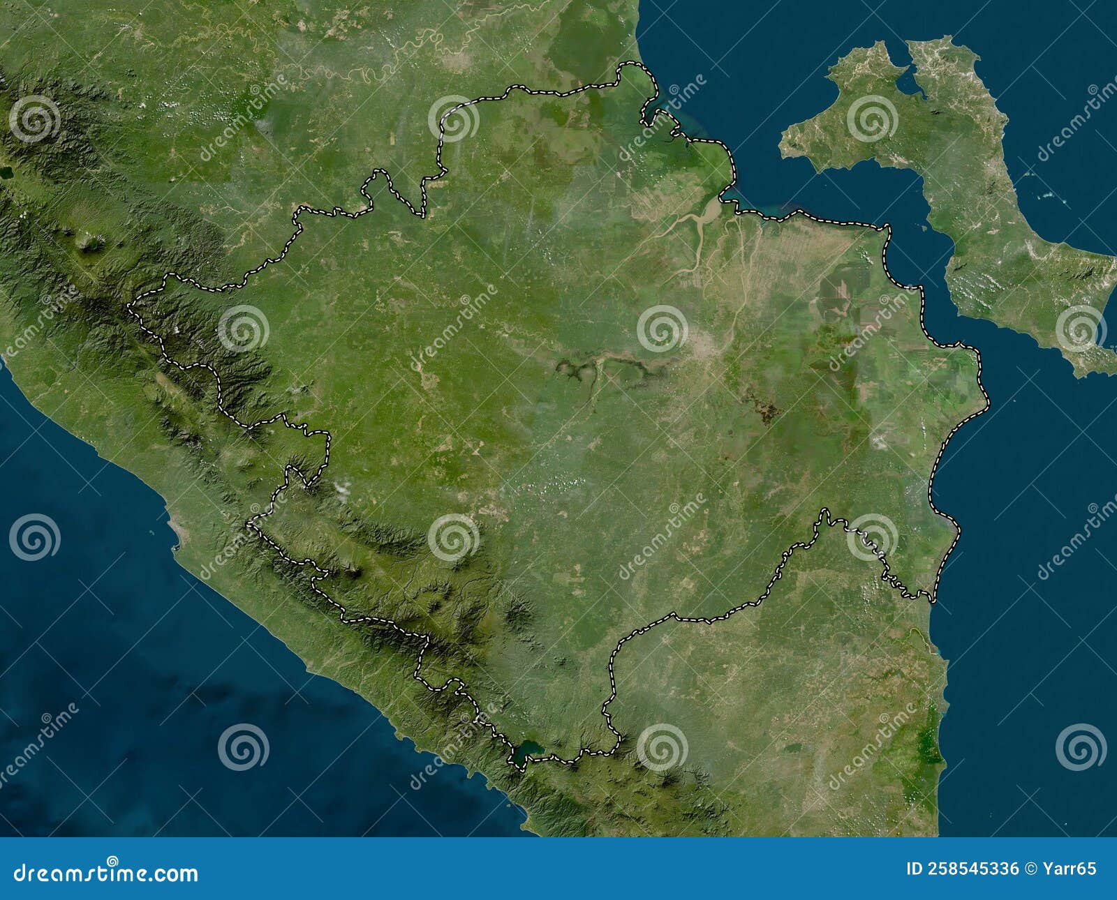 Sumatera Selatan, Indonesia. Low-res Satellite. No Legend Stock Photo ... Sumatera Selatan, Indonesia. Low-res Satellite. No Legend Stock Photo ...