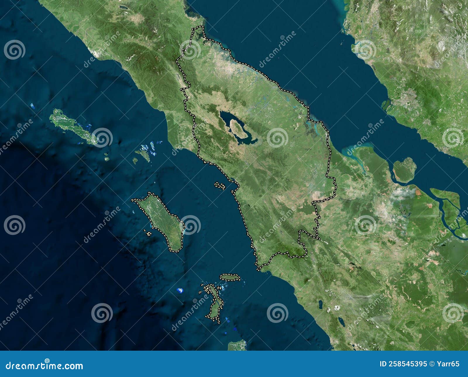 Sumatera Utara, Indonesia. High-res Satellite. No Legend Stock Image ... Sumatera Utara, Indonesia. High-res Satellite. No Legend Stock Image ...