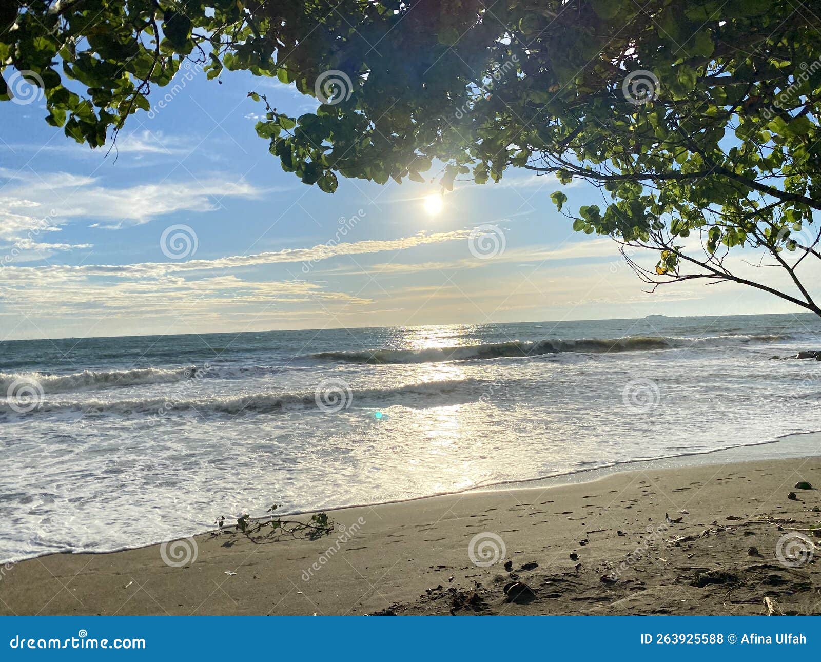 Pesisir Beach stock photo. Image of pantai, naturephotography - 263925588