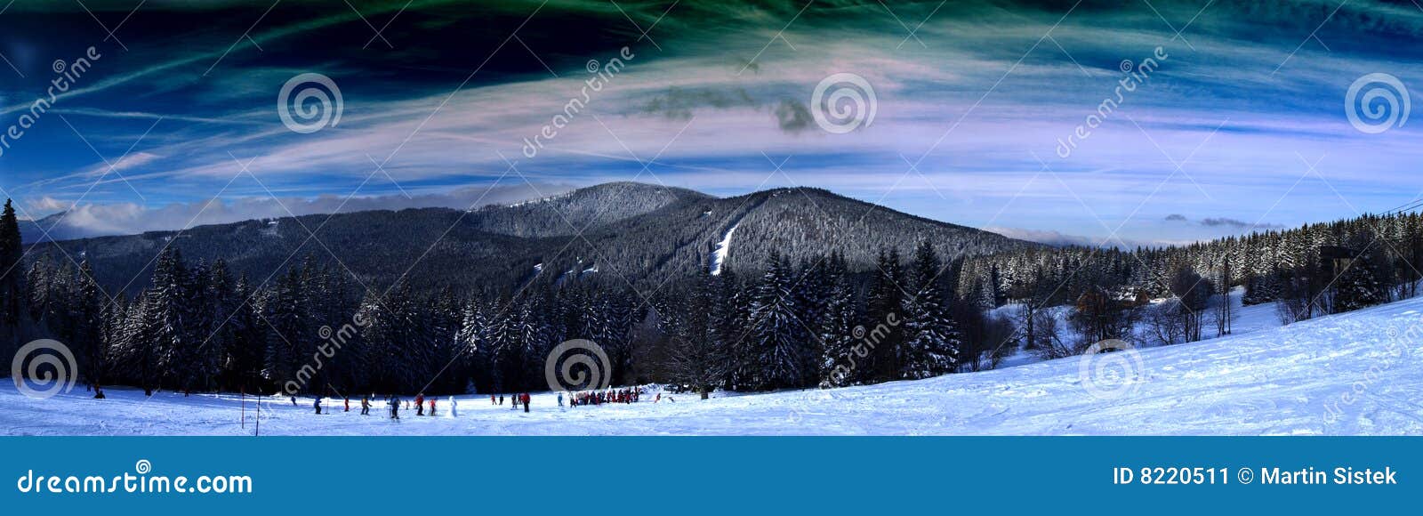 Sumava mountains stock image. Image of landscape, blue - 8220511
