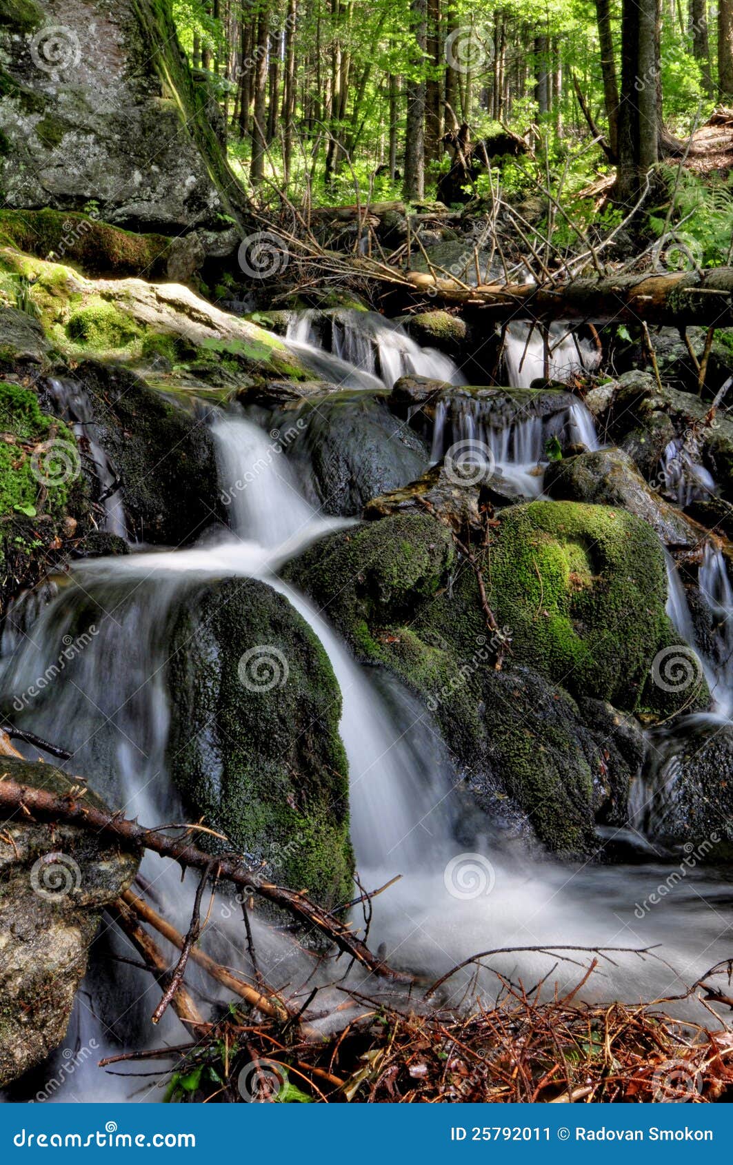 Sumava stream stock image. Image of nature, creec, rocks - 25792011