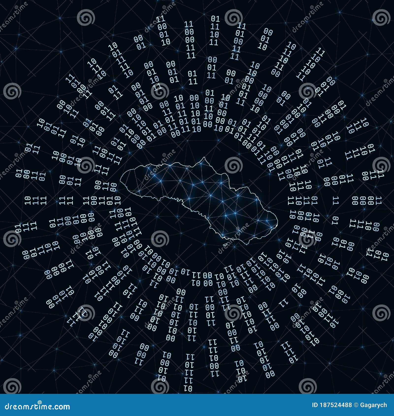 Digital Sumba Logo. Vector Illustration | CartoonDealer.com #181837316