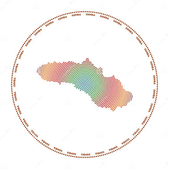 Sumba round logo. stock vector. Illustration of planet - 264190215