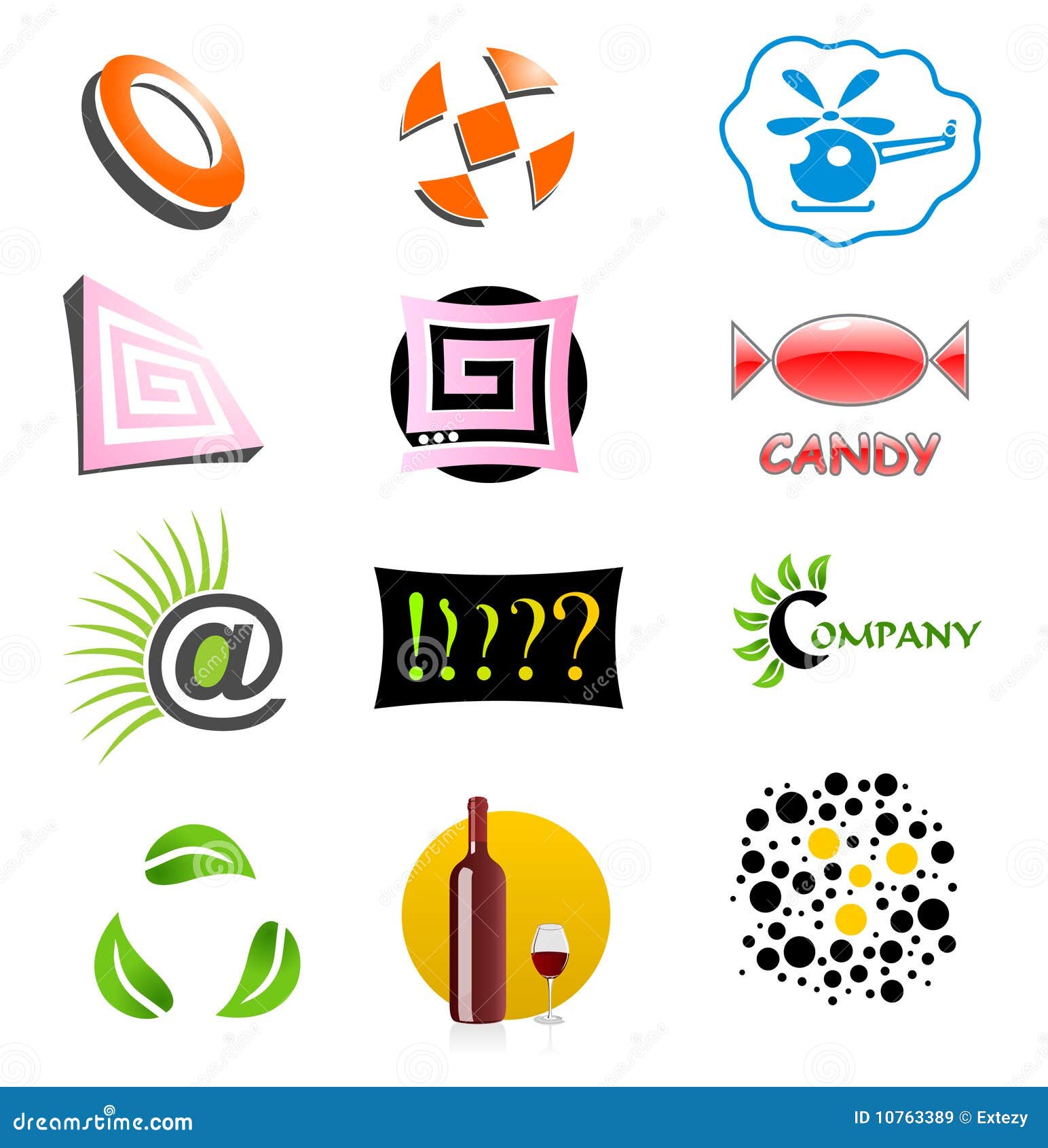 Sumbol Icon Symbol Abstract Cartoon Vector | CartoonDealer.com #10763389