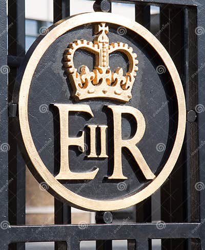 Symbol of Queen Elizabeth stock photo. Image of great - 20642880