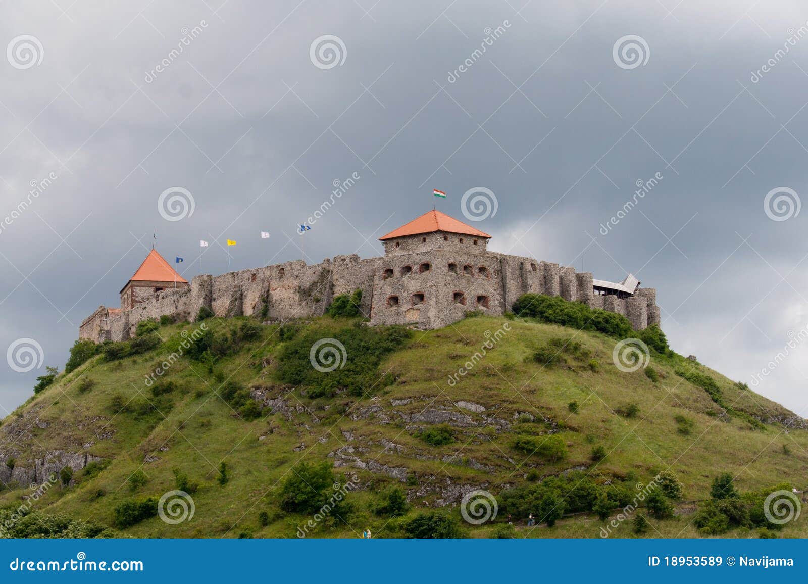 Sumeg Castle, Hungary stock image. Image of sumeg, residence - 18953589