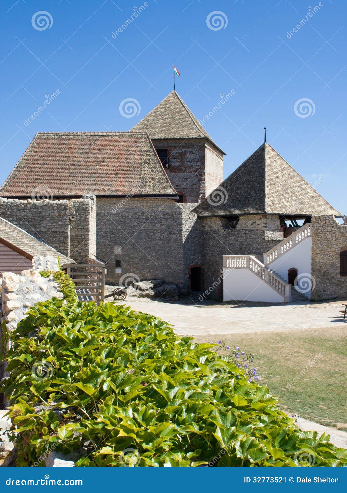 Sumeg Castle stock image. Image of medieval, restored - 32773521