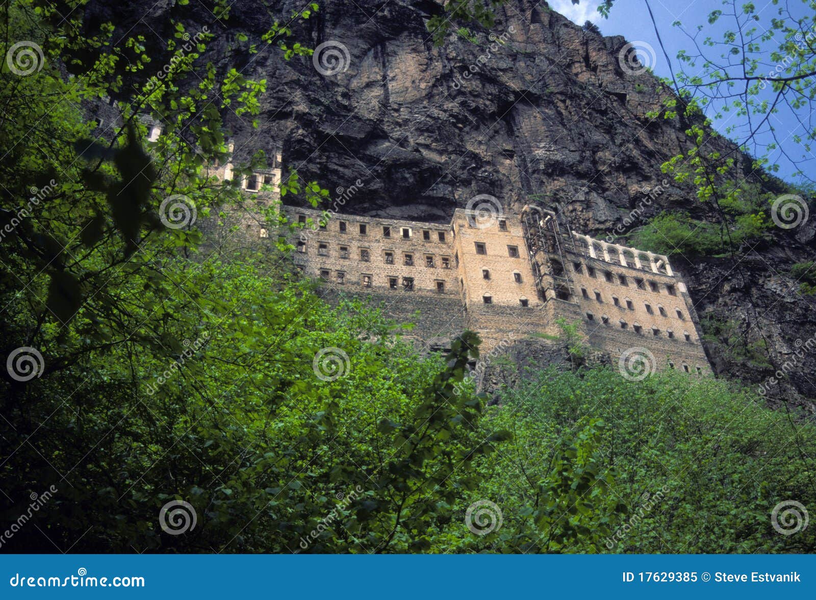 Sumela monastery stock image. Image of cliff, christian - 17629385