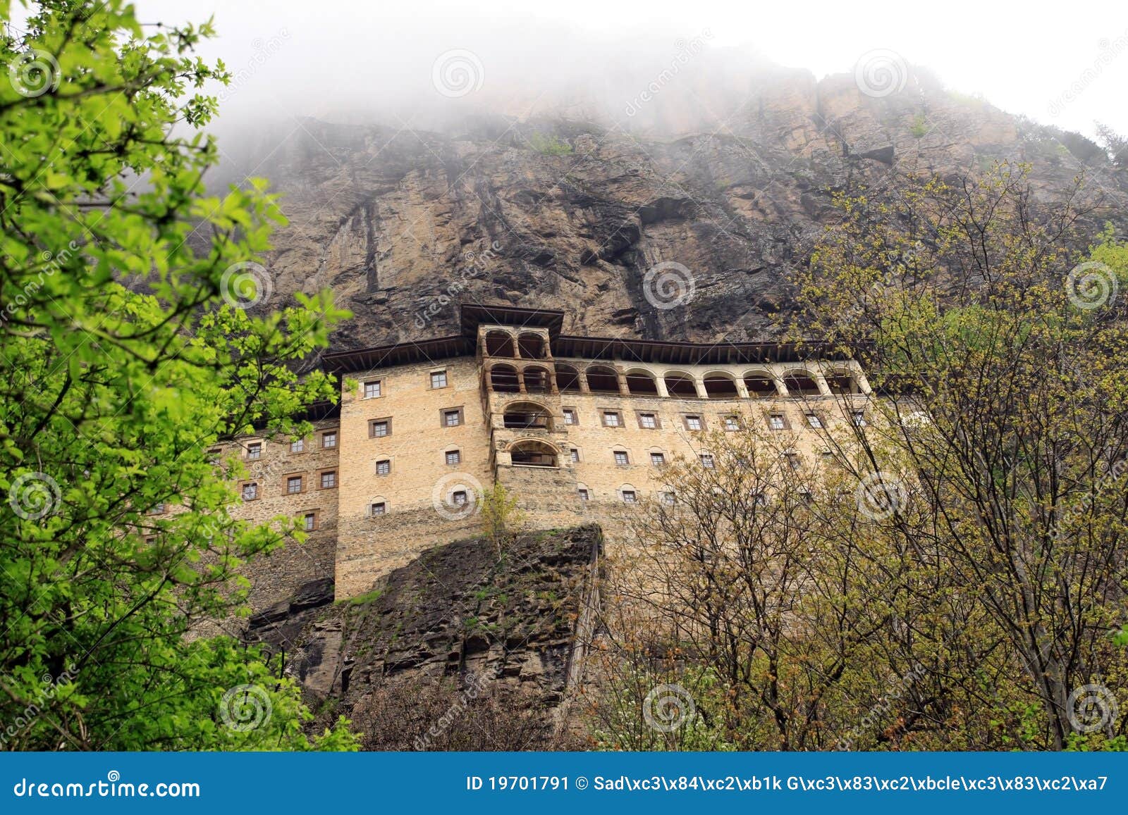 Sumela Monastery stock image. Image of cross, black, east - 19701791