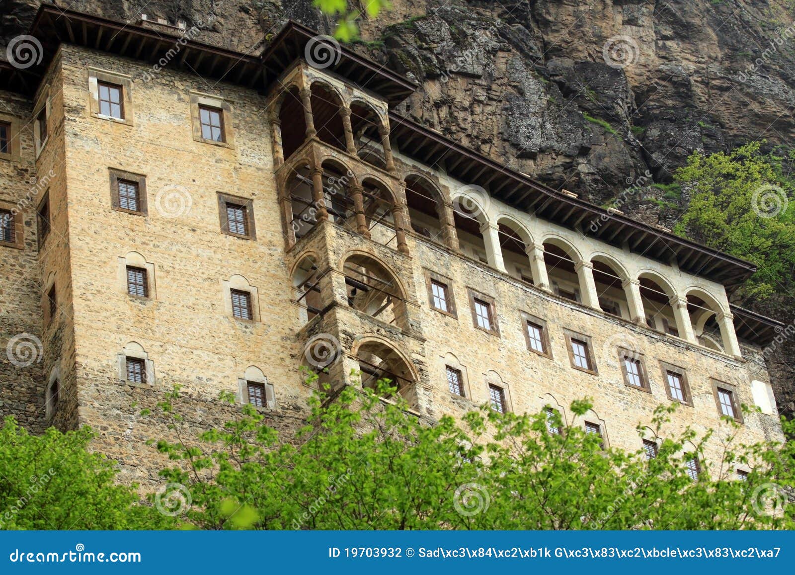 Sumela Monastery stock photo. Image of history, jesus - 19703932