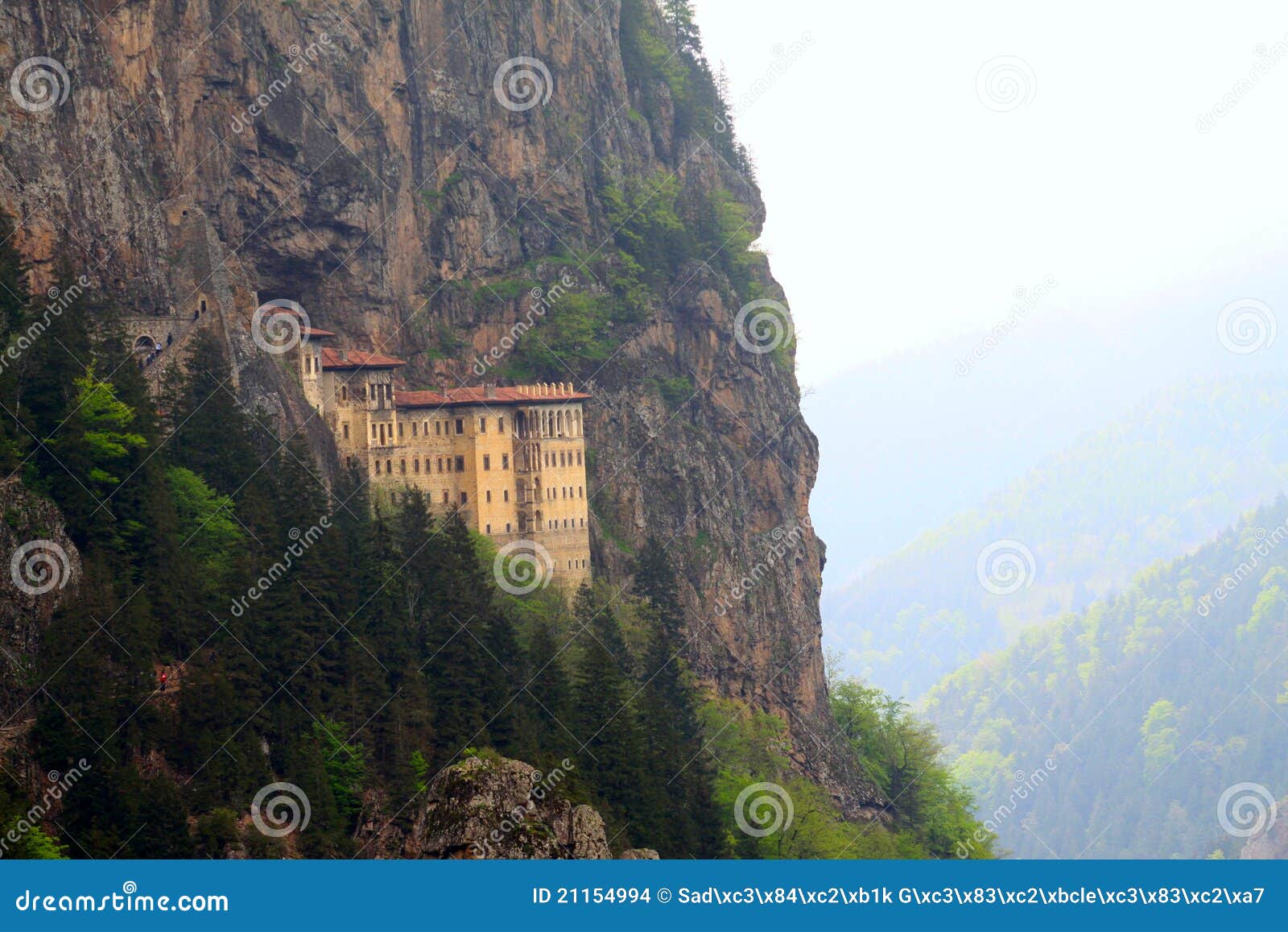 Sumela monastery stock photo. Image of turkish, sumela - 21154994