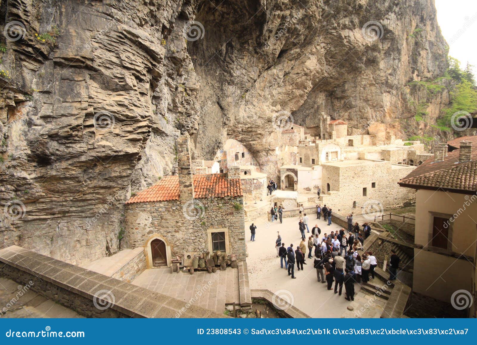 Sumela Monastery editorial stock photo. Image of turkey - 23808543