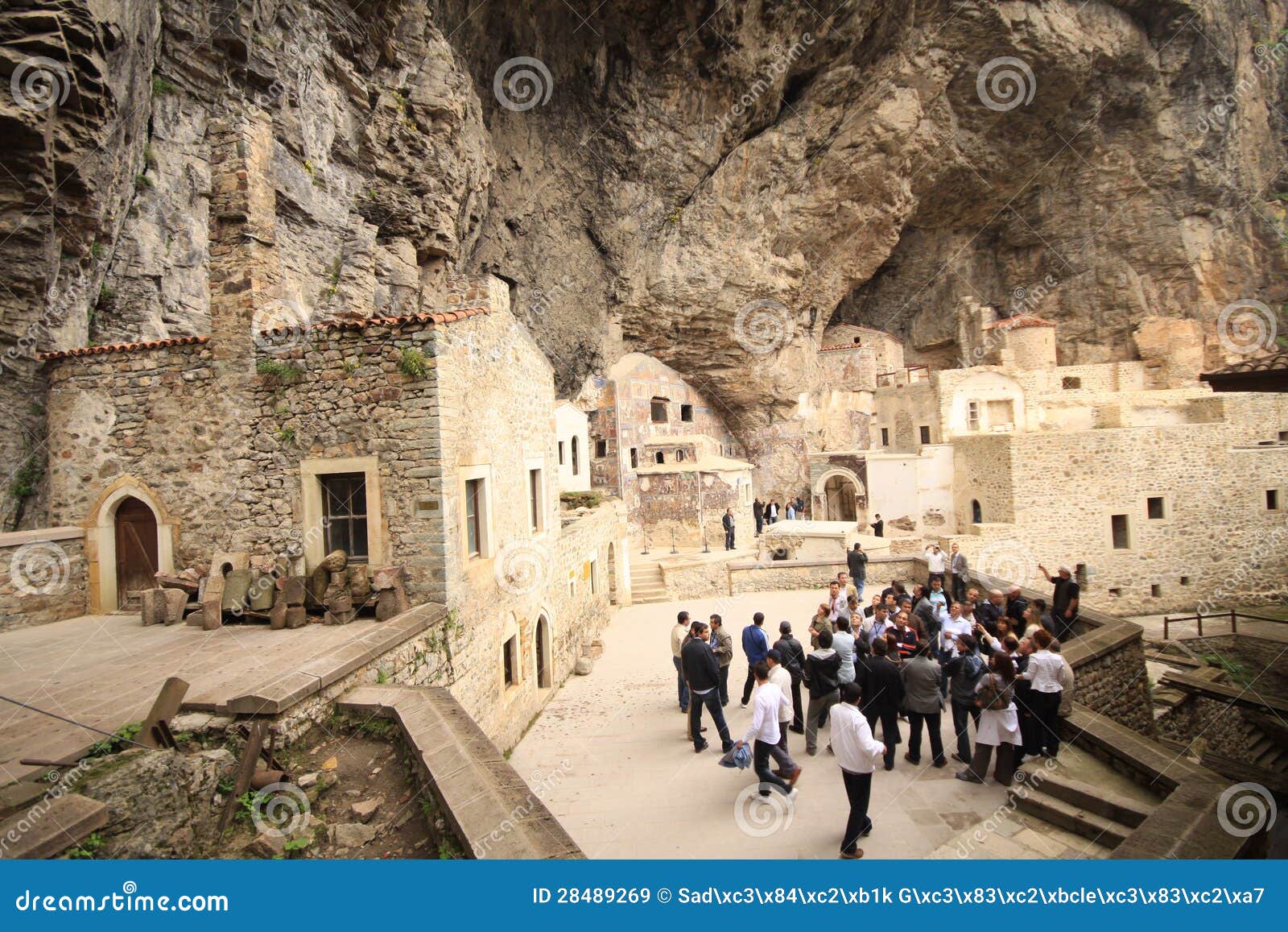 Sumela Monastery editorial stock image. Image of pontus - 28489269